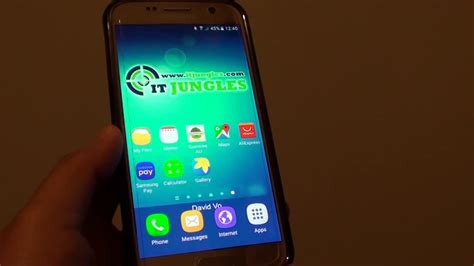 Samsung Galaxy S7 How To Enable Disable Led Light Indicator Youtube