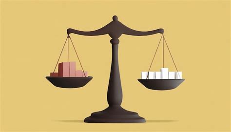 Wealth Inequality And Poverty Concept Scales Show Income Differences