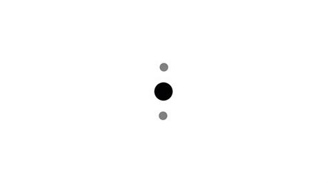 Loading Animation With 2 Dots That Rotate Slowly With 1 Large Dot In