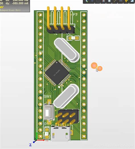 绘制stm32最小系统pcb图iybo的博客 Csdn博客stm32最小系统板原理图pcb