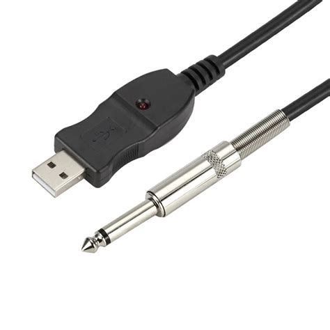 Usb To 65mm Jack Audio Adapter Converter Usb Guitar Cable Idolk