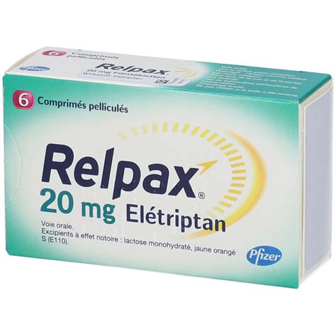 Relpax 20 Mg 6 St Mit Dem E Rezept Kaufen Shop Apotheke