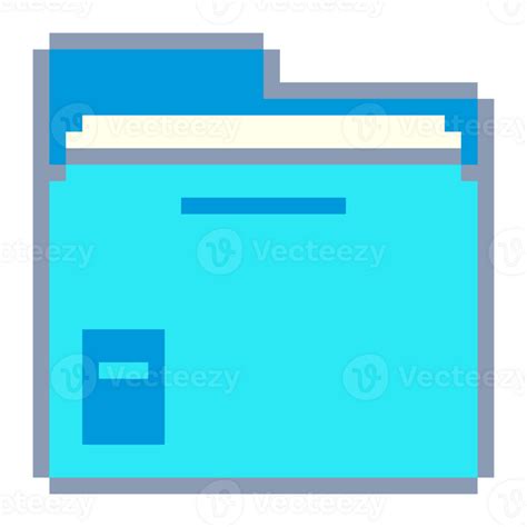 Document Folder Icon Pixel Art 48106046 PNG