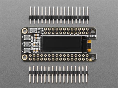 Adafruit Featherwing Oled 128x32 Oled Add On For Feather Id 2900 Adafruit Industries