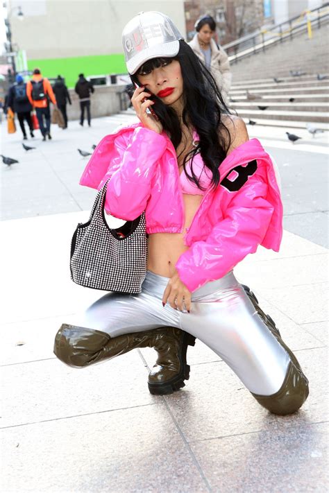 Bai Ling Out In Manhattan 12192022 • Celebmafia