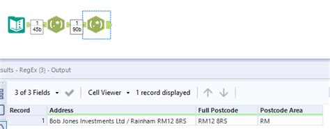 solved extract uk postcode from string alteryx community