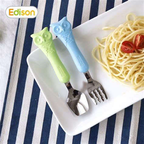 에디슨 베이비 스푼 포크 케이스 세트 티몬