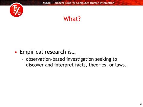 Ppt Empirical Research In Hci What Why How Powerpoint Presentation Id 5566582