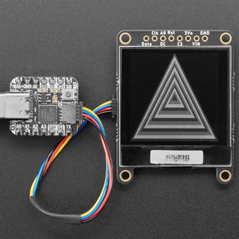 Adafruit Grayscale 15 128x128 Oled Graphic Display Stemma Qt