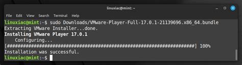 How To Install Vmware Player On Linux Mint 21