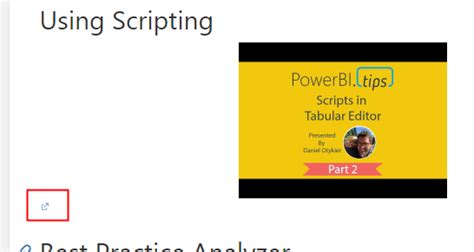 Video Tutorials Are Not Linked To The Actual Videos Issue Tabulareditor Tabulareditordocs