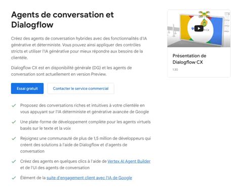 Dialogflow Quest Ce Que Cest Et Comment Créer Un Chatbot Ia Chatbot
