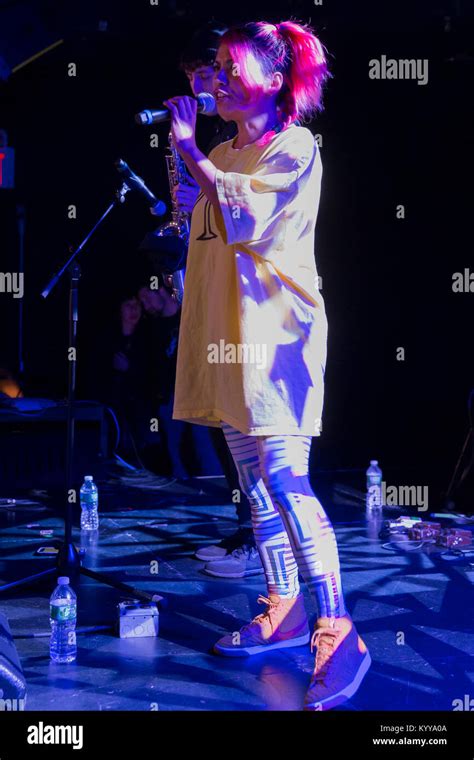 Band Knower With Singer Genevieve Artadi Performs During 2018 New York