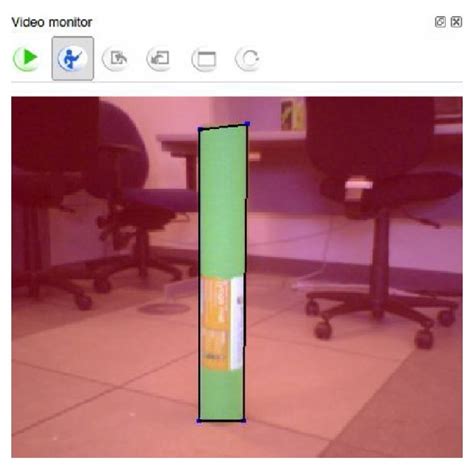 the simulation motion result of robot slam with closed loop controller