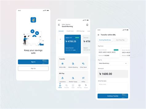 Astha Mobile Banking App Redesign By Neamul Morshed Nahid On Dribbble