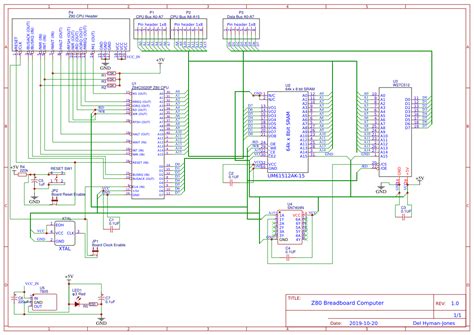 Z80 Computer Platform For Creating And Sharing Projects Oshwlab
