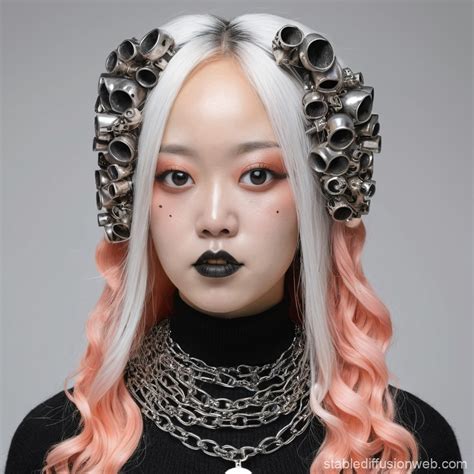 Chinese Aesthetic With Y2k Fashion Stable Diffusion Online