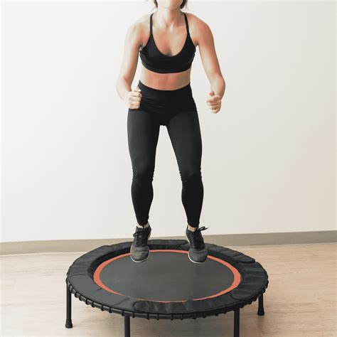 Running In Place On Mini Trampoline Clearance