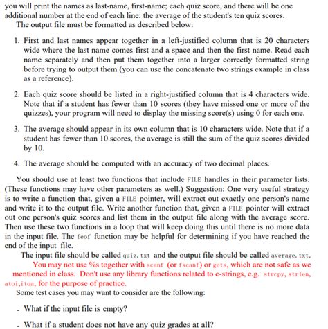 Write A Program To Compute Average Grades For A