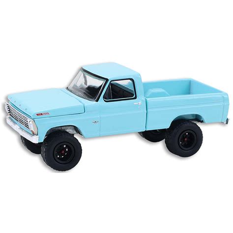 Miniature Ford F 100 Custom Pickup Truck 1967 164 Greenlight