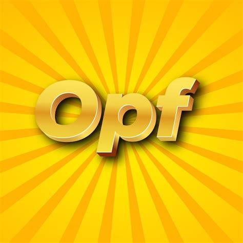 Premium Photo Opf Text Effect Gold  Attractive Background Card