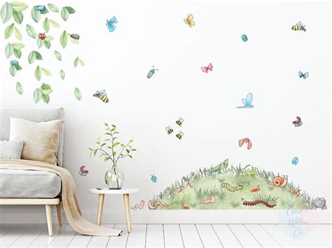 Bug Wall Decals Insect Wall Stickers Ladybugs And Bee Wall Stickers