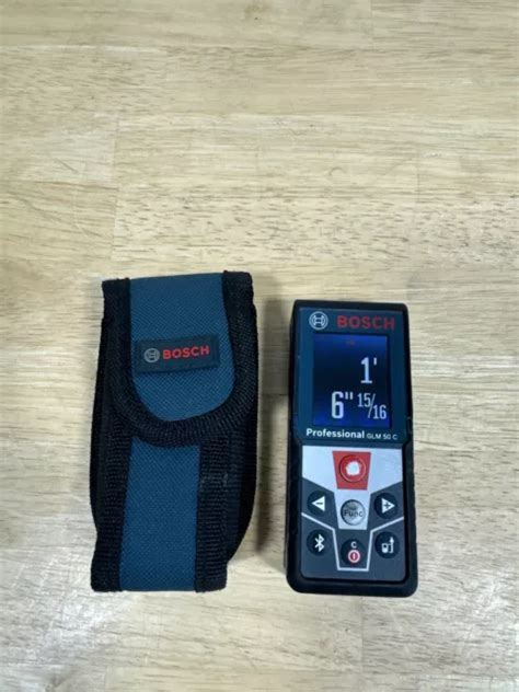 Bosch Glm 50 C 165ft Bluetooth Laser Distance Measurer Tested Working £5137 Picclick Uk