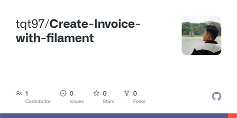 GitHub Tqt Create Invoice With Filament