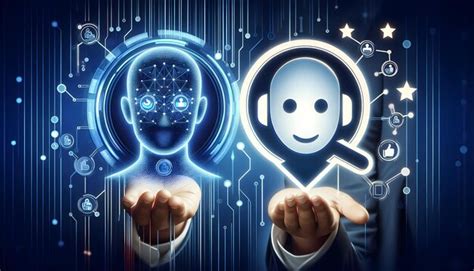 Ai Sentiment Analysis Icon Paired With Customer Feedback Icon For Analyzing Customer Sentiments