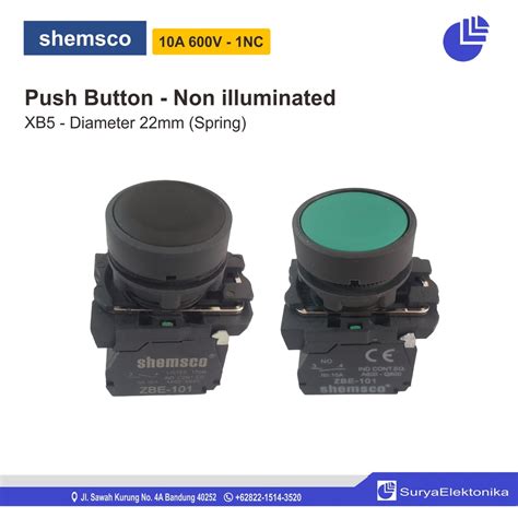 TOMBOL Push Button XB5 22mm Button Switch NO Shopee Philippines