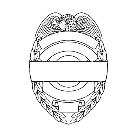 Professional Police Badge Template Designs For Official Use