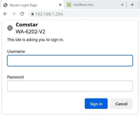 Comstar Wa 6202 V2 Default Password How To