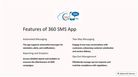 Ppt Salesforce Sms 360 Sms App Powerpoint Presentation Free Download Id 12992577