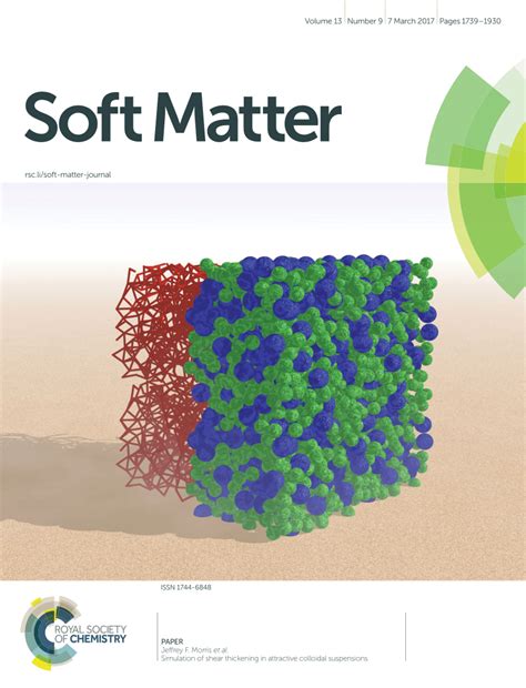 Pdf Simulation Of Shear Thickening In Attractive Colloidal Suspensions