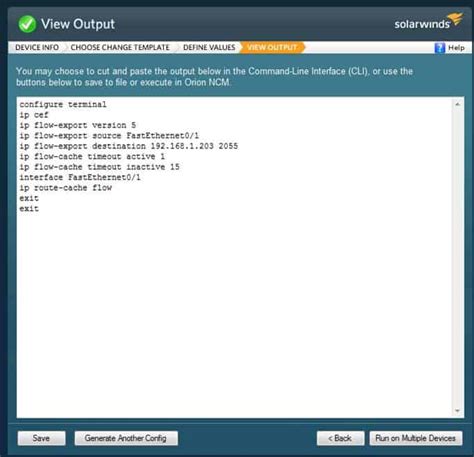 SolarWinds Network Config Generator Review Updated