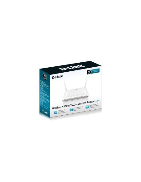 D Link Wireless N300 Adsl2 Modem Router Dsl 2745 Router Inalámbrico Gigabit Ethernet Banda