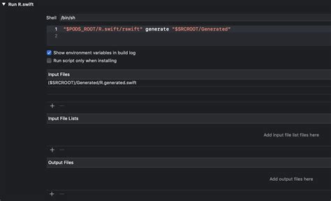 ⚠️ r swift and xcode 10 swift 4 2 · issue 456 · mac cain13 r swift