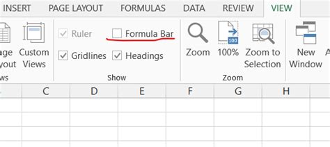 How To Show Formula Bar In Excel A Pros Handbook To Boosting Productivity Earn And Excel