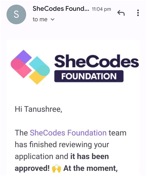 Tanushree Kakad On Linkedin Shecodes Coding Opportunity Womeninstem Technology Frontend