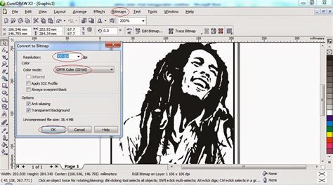 how to learn corel draw raster step by step for screenprinting