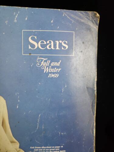 Vintage Sears Fall And Winter 1969 Catalog 4615744773