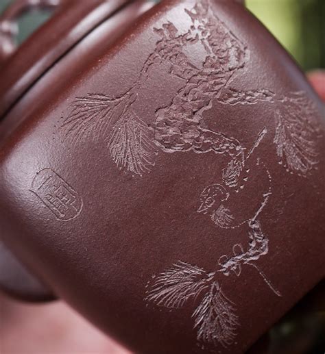 Yixing Zisha Zhu Clay Simple Teapot 100ml Craftedleaf Tea