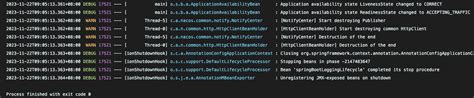 Springboot项目启动后自动停止了？application Availability State Livenessstate
