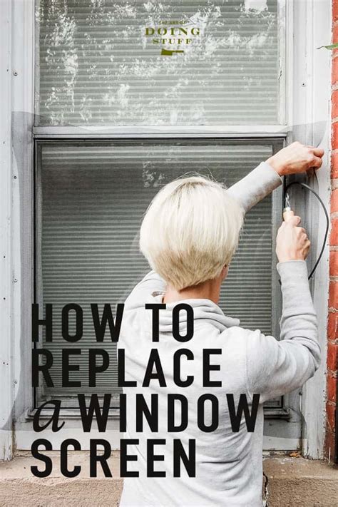 How To Replace A Window Screen Artofit