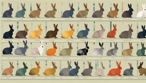 Rabbit Colors Chart With Pictures