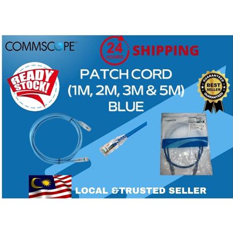 COMMSCOPE UTP PATCH CORD CAT FACTORY TERMINATION ORIGINAL Shopee Malaysia