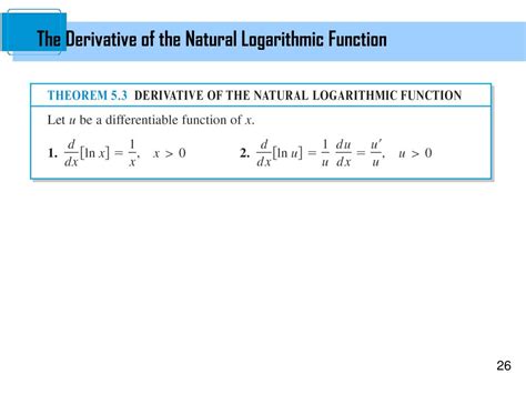 Ppt Logarithmic Exponential And Other Transcendental Functions Powerpoint Presentation Id