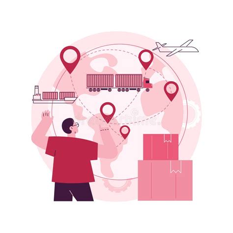 Transportation System Abstract Concept Vector Illustrations Stock Vector Illustration Of