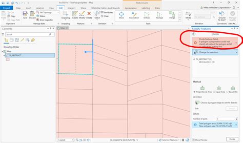 Divide Tool In Arcgis Pro 2 3 2 Esri Community