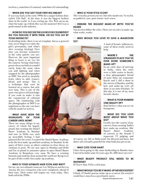 Daniel Bauer Celebrity Hair And Make Up Artist